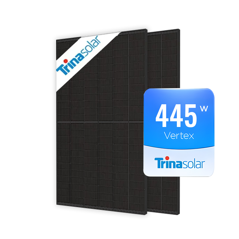 China All Black Solar Panel Trina 430W 445W manufacturer & factory | Solarasiapower.com