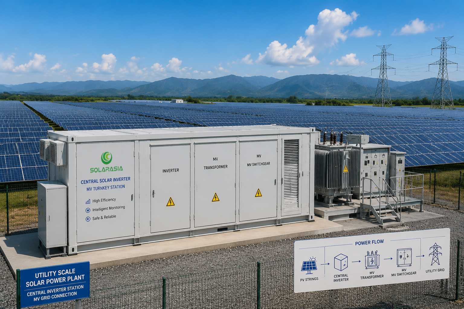 How Central Solar Inverter MV Turnkey Solutions Improve Efficiency in ...